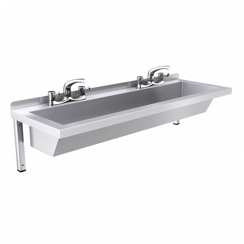 1200mm Wash Trough, Lever Tap Operated | Buy Online | Ireland ...
